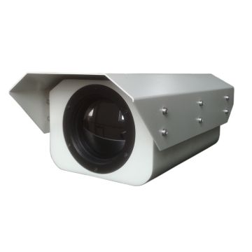 Quality Double FOV Infrared Long Range Thermal Camera , Railway HD CCTV Camera for sale