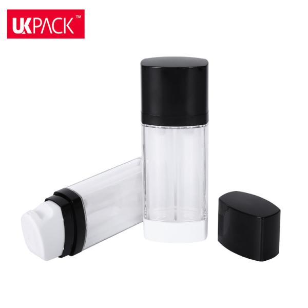 Quality Cosmetic airless bottle 15ml*2 for sale