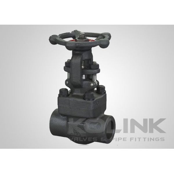 Quality API 602 Forged Steel Gate Valve Socket Weld 1/2-2 Inch A105 for sale