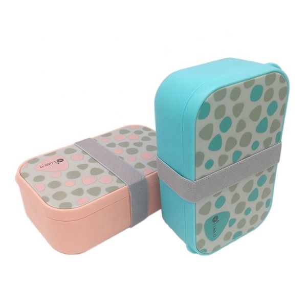 Quality Customizable Large Capacity BPA Free Bento Lunch Box with Cutlery and Movable for sale