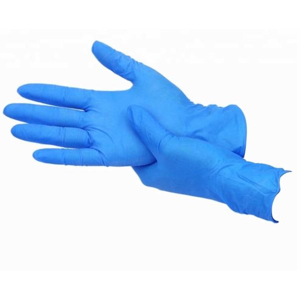 Quality FDA 510K Disposable Medical Nitrile Gloves , Disposable Nitrile Gloves Powder Free for sale