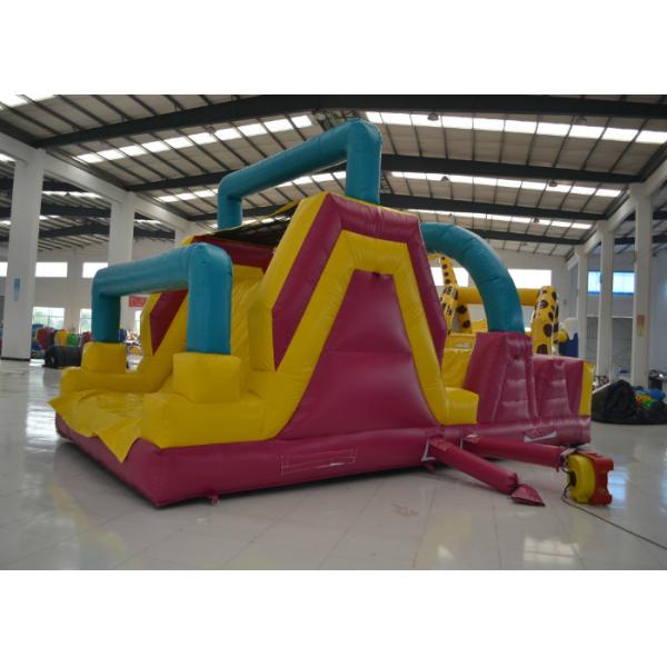 Quality Big Commercial Inflatable Obstacle Courses Outdoor Game 8 X 4 X 4m Safe Nontoxic for sale