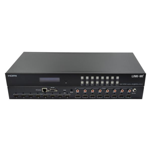 Quality 8x8 4K HDMI Modular Matrix Switcher With SPDIF Out IP Web GUI Control For 8 UHD for sale