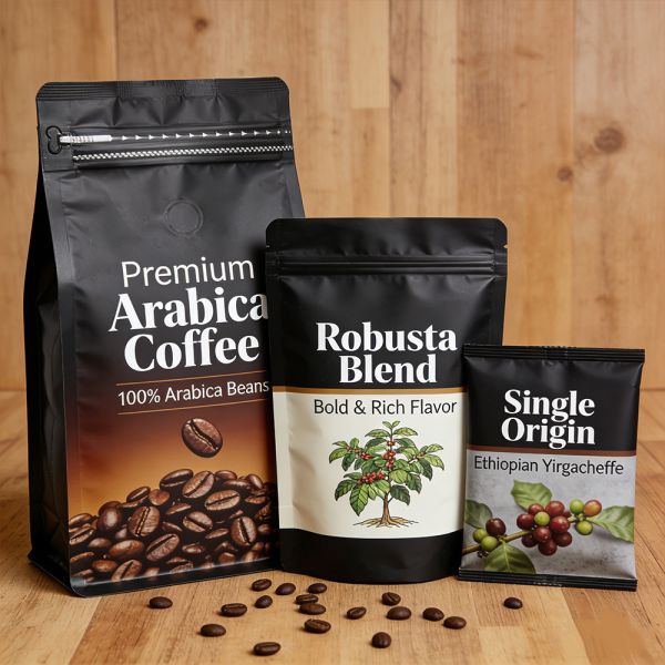 Quality Custom Printed High Barrier Protection Coffee Bag with Aroma Lock Technology for sale