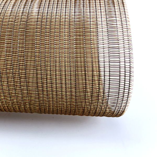 Quality High Security Customized Laminated Glass Metal Fabric For Upscale Hotel for sale