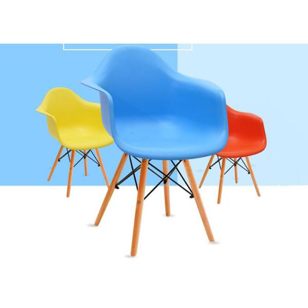 Quality Mid Century Simple Wooden Dining Chairs With 82cm Seat back height for sale
