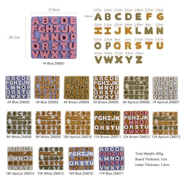Quality Food Grade Kids Silicone Puzzle With Letters Alphabet Shape for sale