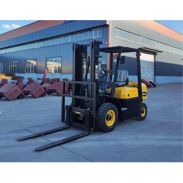 Quality 40KW Industrial Diesel Powered Forklift Trucks With 1220mm Length Fork for sale