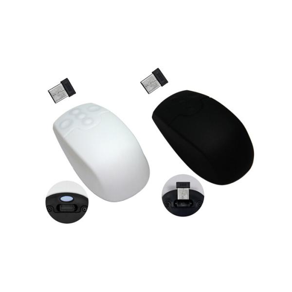 Quality Stylish Sleek Wireless Laser Mouse Industrial / Medical Grade Silicone Material for sale