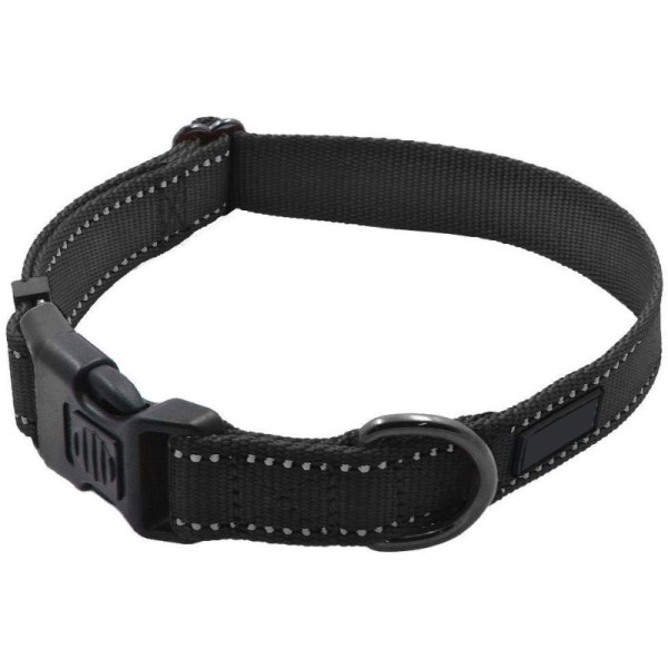Quality Durable Soft Nylon Dog Collar , Reflective Nylon Buckle Dog Collars for sale