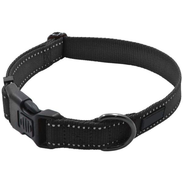 Quality Durable Soft Nylon Dog Collar , Reflective Nylon Buckle Dog Collars for sale