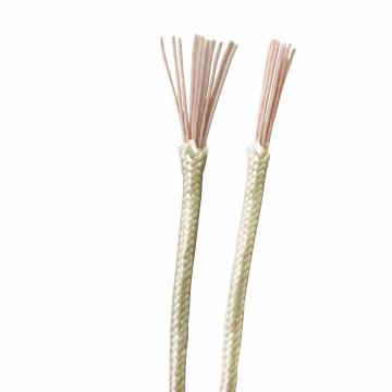Quality PTFE high temperature Insulated Fiberglass Braided Wire Heat Resistant for sale