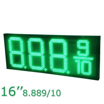 Quality 6500mcd RS232 Led Gas Price Display Columns Epistar for sale