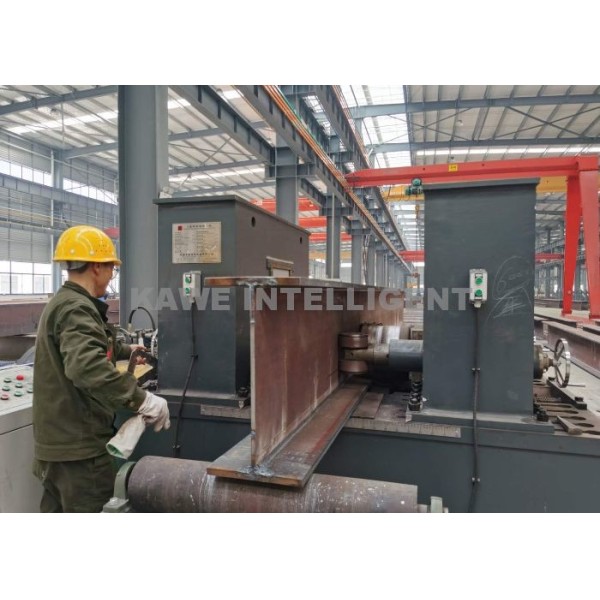 Quality Downward Pressure Flange Straightening Machine Flange width 200-800mm for sale