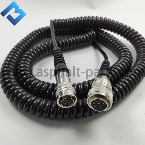 Quality 04-02-02560 Paving Control System 10-12 Pole Coil Cable Black for sale