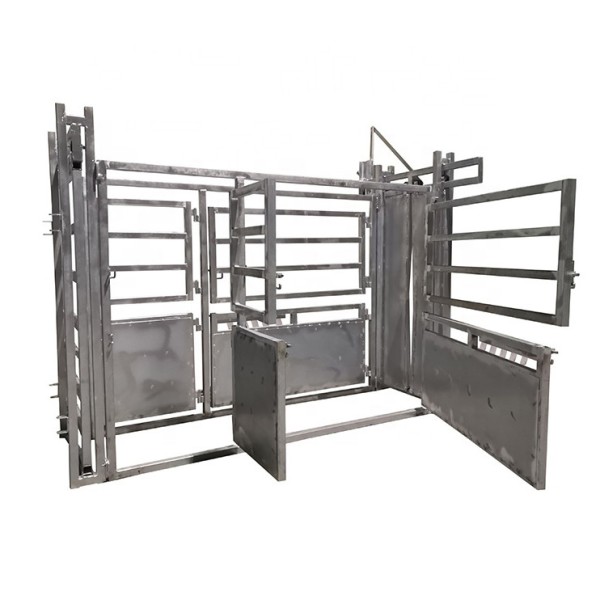 Quality Cattle Crush Galvanized Livestock Fencing Galvanized Steel Fence for sale