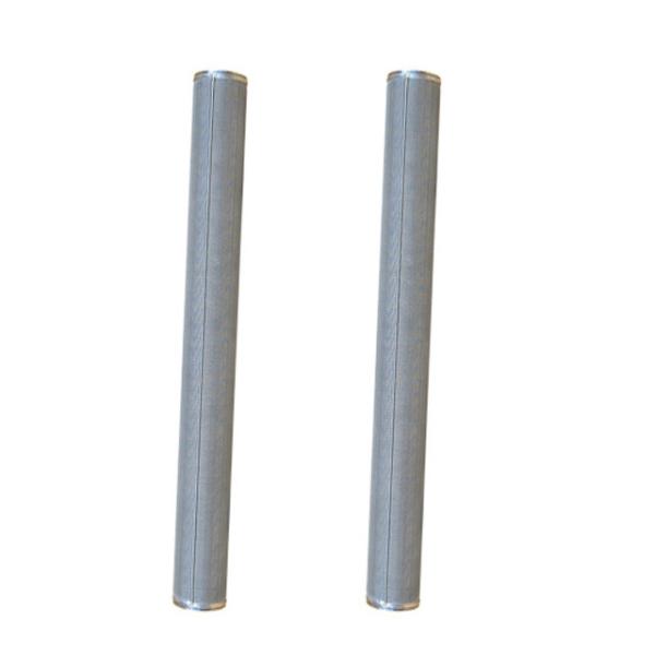 Quality 3um Sintered Metal Filter Elements , 1.7mm Wire Mesh Candle Filter For Water for sale