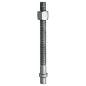 china Zinc Plated Center Bolt With Hexagonal Nut Round Head 8.8 10.9 Grade DIN