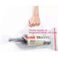 Quality Bottle Protector Bubble Travel Bag,Travel Trip Bag With Bubble Inside And Double for sale