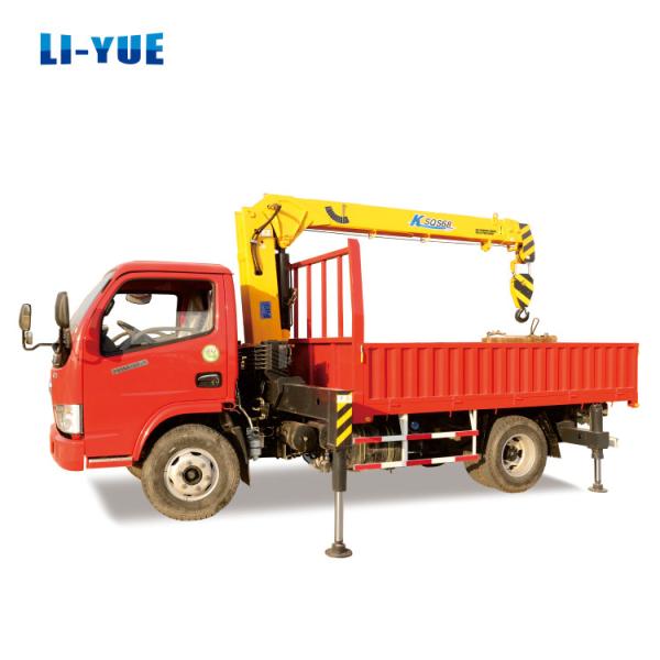 Quality High Efficiency 4 Tons Hydraulic Truck Mounted Crane Manipulator Loader Crane for sale