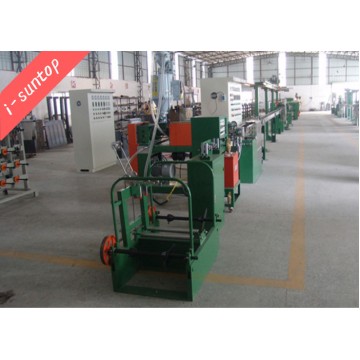 Quality Face Mask Single Core Double Core Nose Wire Cable Extrusion Production Line for sale