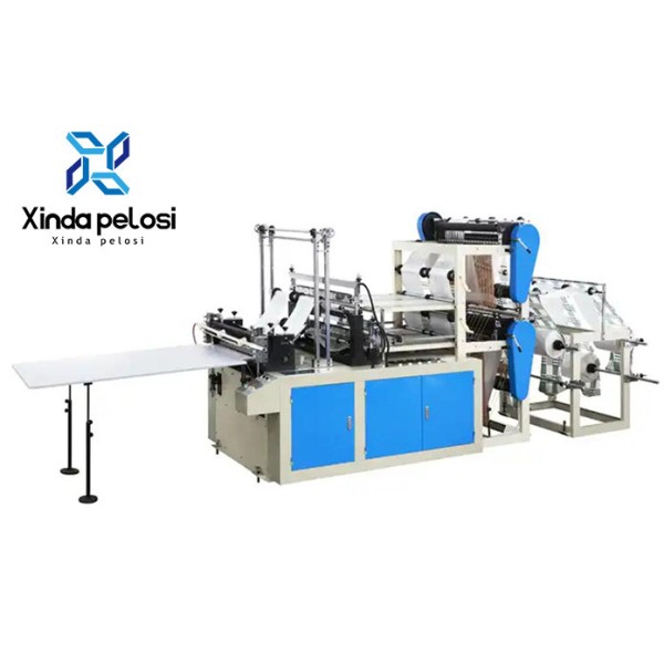 Quality High Speed Automated Plastic Shopper Making Machine Polythene Bag Making Machine for sale