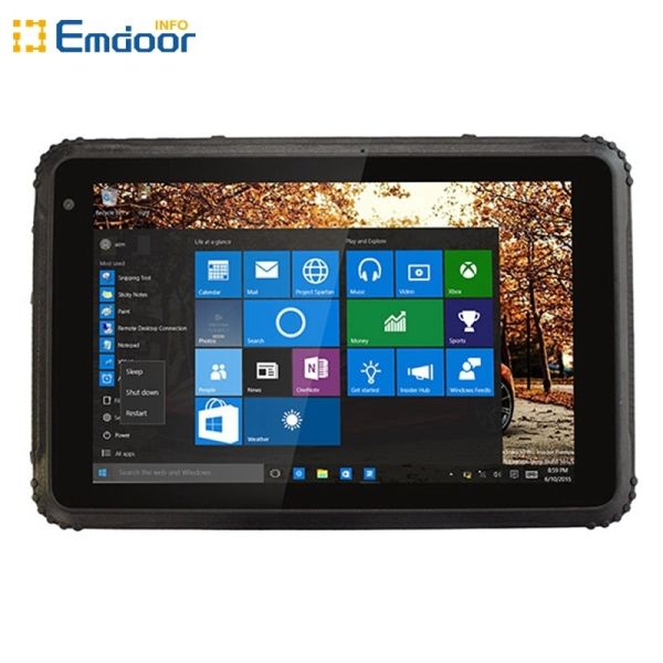 Quality 3G WCDMA GPS Enabled 8-inch Win 10 Rugged Tablet with Slim Design and IP67 Rating for sale
