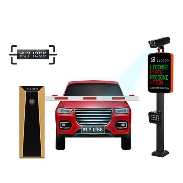 Quality LPR Parking Dispenser with LED Screen 5mp Camera Parking System Machine for sale