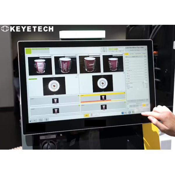 Quality IML Cup Vision Sorting System Quality Control Visual Inspection Machine for sale