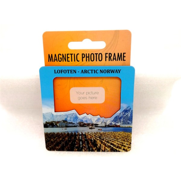 Quality Flexible Personalized Photo Refrigerator Magnets Frame 5 Inches Rectangular Shape for sale
