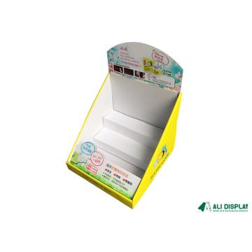 Quality Shelf PDQ Display Box Glossy 300gsm Cardboard Countertop Display for sale