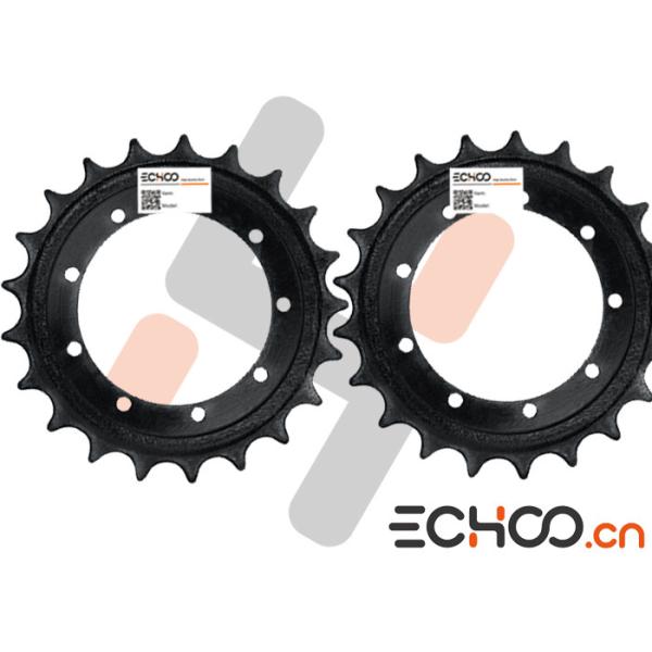 Quality Kobelco SK30 Chain Idler Sprocket / Industrial Chain Sprocket High Strength for sale