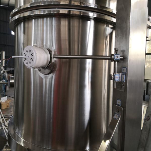 Quality Milk Juice Powder Pharmacy Fluidized Bed Granulator Coating Pharmaceutical for sale