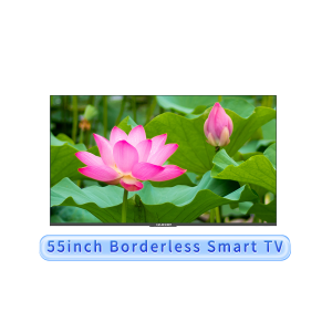 Quality 55" Ultra Slim Bezel Smart TV, 2K/4K UHD A+ Panel | Customizable For Business for sale