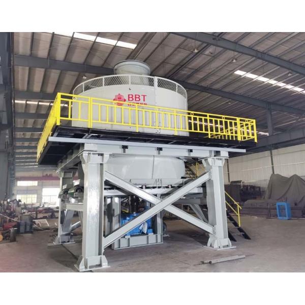 Quality Brick Production Line Wet Pan Mill 65200kg Weight Customized for sale