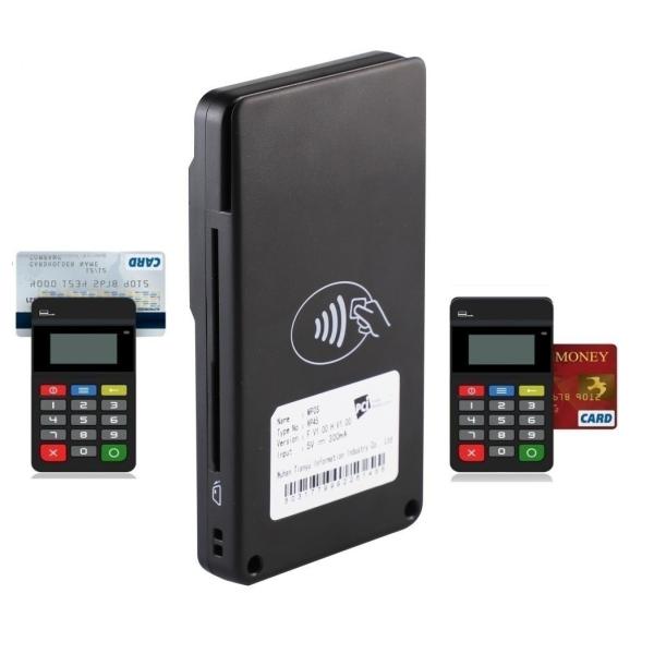 Quality Android IOS MPOS Machine NFC Chip Card Reader MSR POS Terminal system for sale