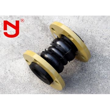 Quality OEM ODM Double Sphere Rubber Expansion Joint Lightweight Multiple Application for sale