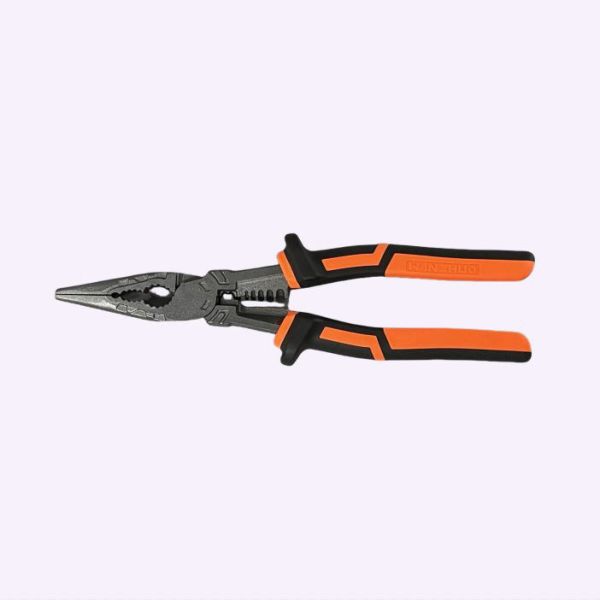 Quality 227mm Pulling Long Needle Pliers Electrical Crimping Pliers ANSI for sale