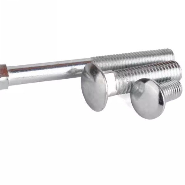 Quality DIN603 Coarse Thread Bolt Metal Hex Carriage Bolt With Customizable Length for sale