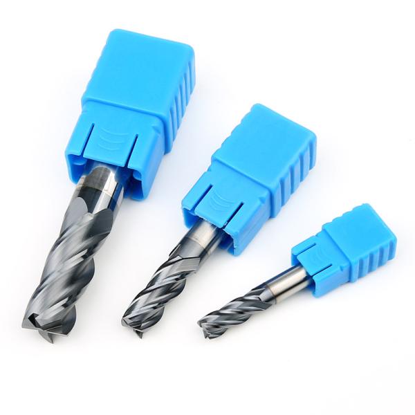 Quality HRC45 5 Flute Carbide End Mill High Feed 4F 5F Milling Cutters for sale