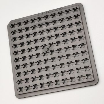 Quality Customized 2”VCM IC Chip Tray die pack For Small Particle Chips for sale