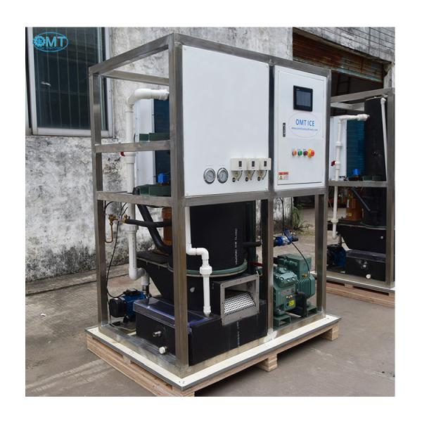 Quality High Output Air Cooling Automatic 1 Ton Per Day Tube Ice Machine Equipment with for sale