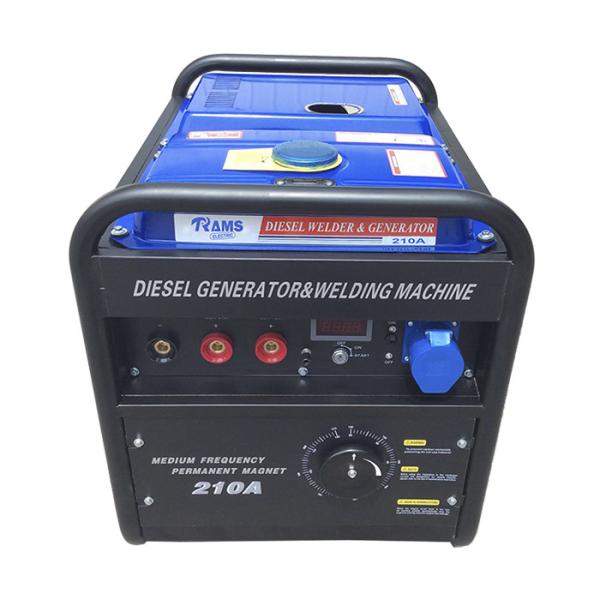 Quality Large Fuel Tank Arc 3kw Portable Generator DIESEL Alternative Current 210 Amp for sale