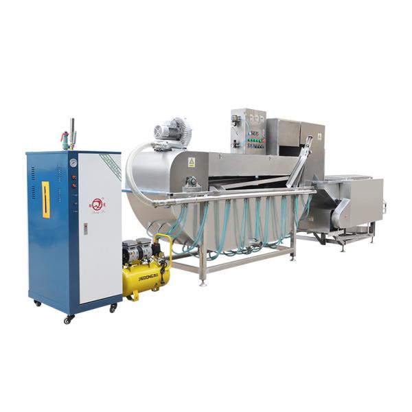Quality Max. Capacity 10 Pcs One Batch 99% Plucking Rate Roller Chicken Scalding for sale