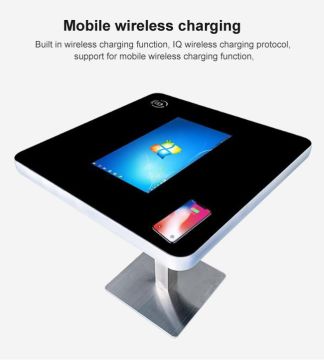 Touch Table Wifi Android / Windows System LCD Kiosk Interactive Multi Top Coffee Smart Touch Screen Table For Coffee