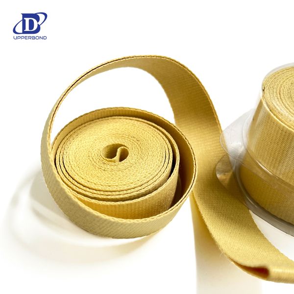 Quality High Temperature Tolerance Kevlar Fiber Garniture Tape with Low Extensibility and High Fracture Strength for Tobacco Machines for sale