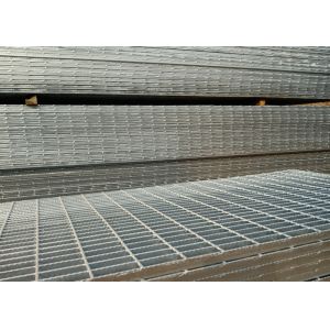 Quality Hot Dip Galvanized Serrated Steel Grating For Anti Slip Bridge Decking for sale