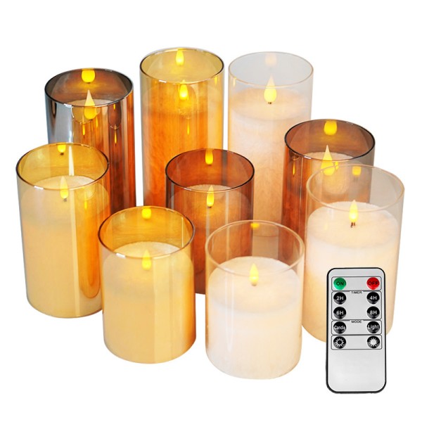 Quality Energy Saving Plastic Electric LED Candle With Remote Control for sale