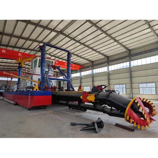 Quality Customized Steel Dredging Vessel With Hydraulic Control Centrifugal Pump for sale