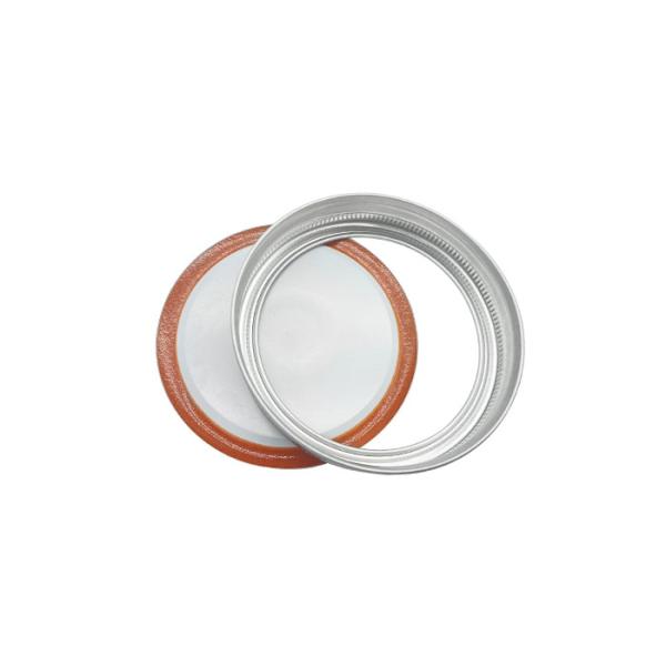Quality 150g Sprouting Jar Lids Tinplate Glass Jar With Mesh Lid Label Mouth for sale